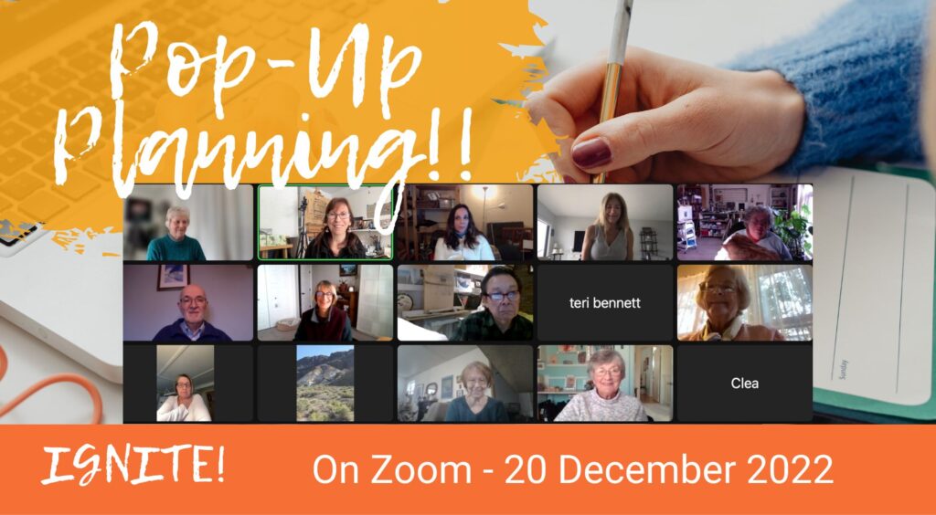 PLANNING POP-UP - Gail Sibley Art School
