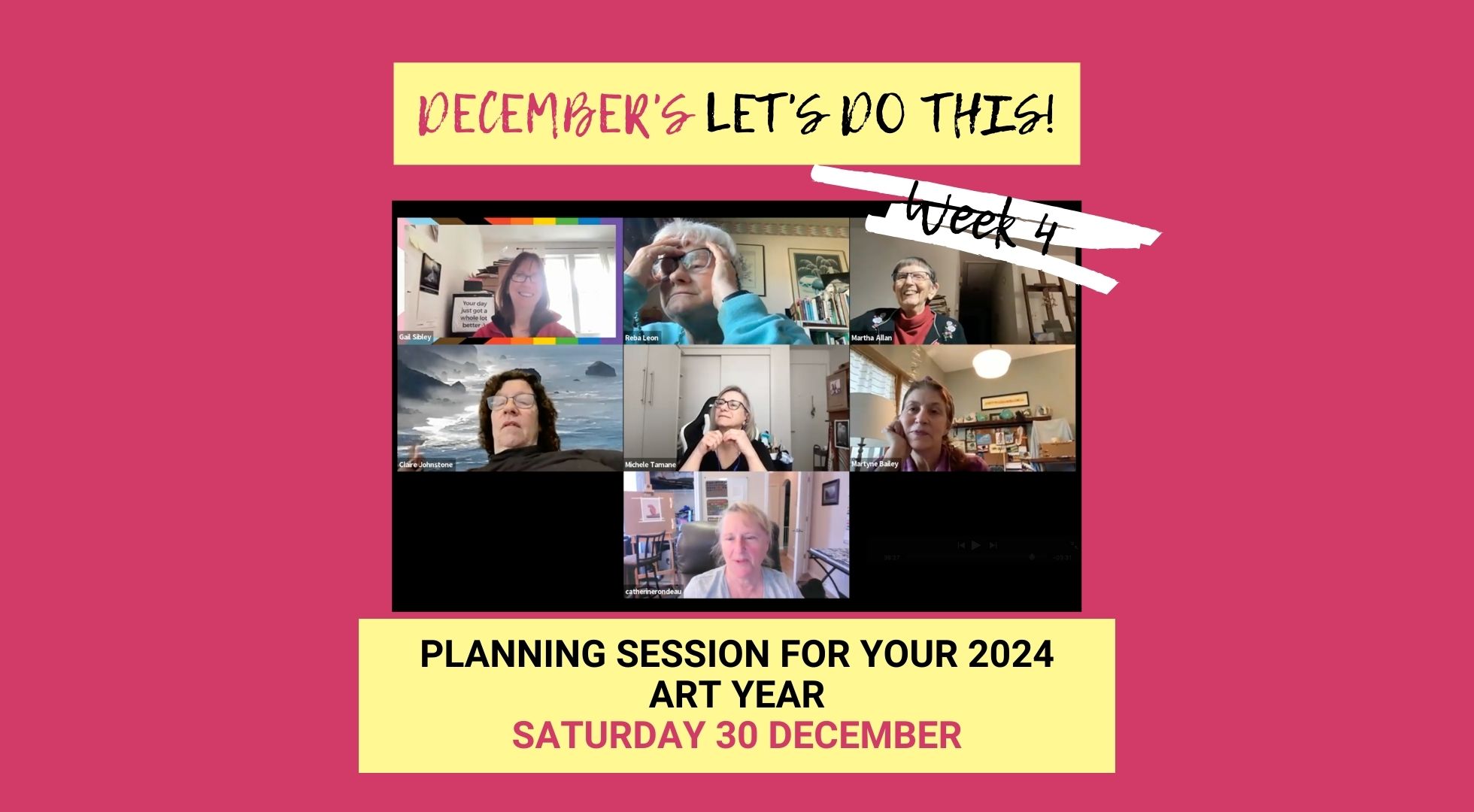 Let's Do This Month - Dec 2023 - Gail Sibley Art School